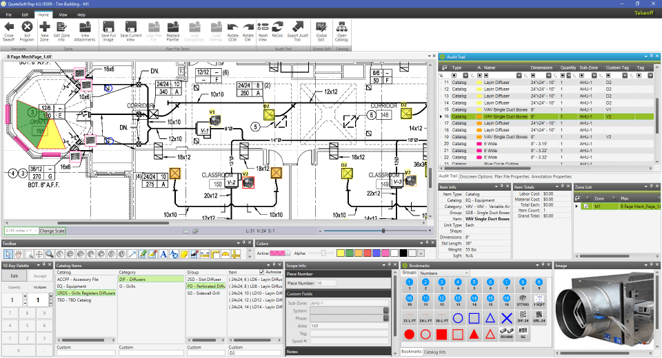 PDF Takeoff Software | REP Takeoff System Software Quotes | QuoteSoft
